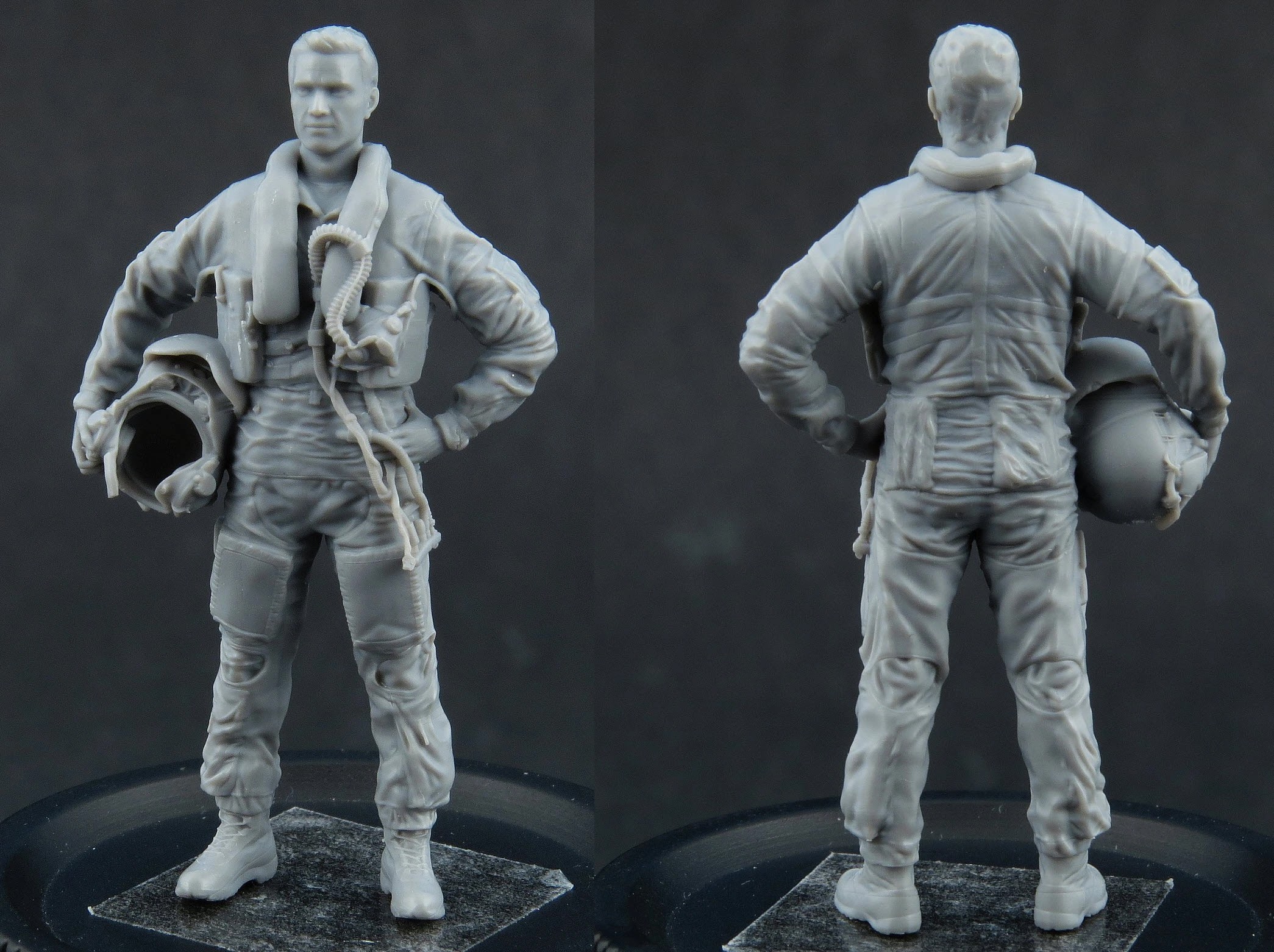 Gloria Model F-35 Pilot, Crew & Ground Crew. – Hobbyzero